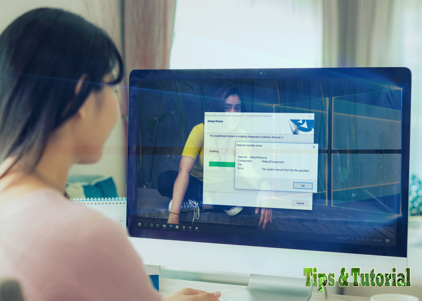 Memperbaiki ''Feature transfer error'' Saat Install Software di Windows 10/11 - Mastertipsorialindo