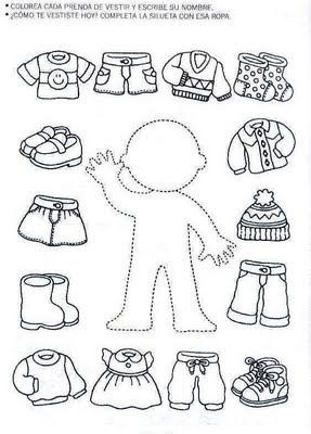 cuadernillos de letramania - prenda de vestir - Atividades Educativas