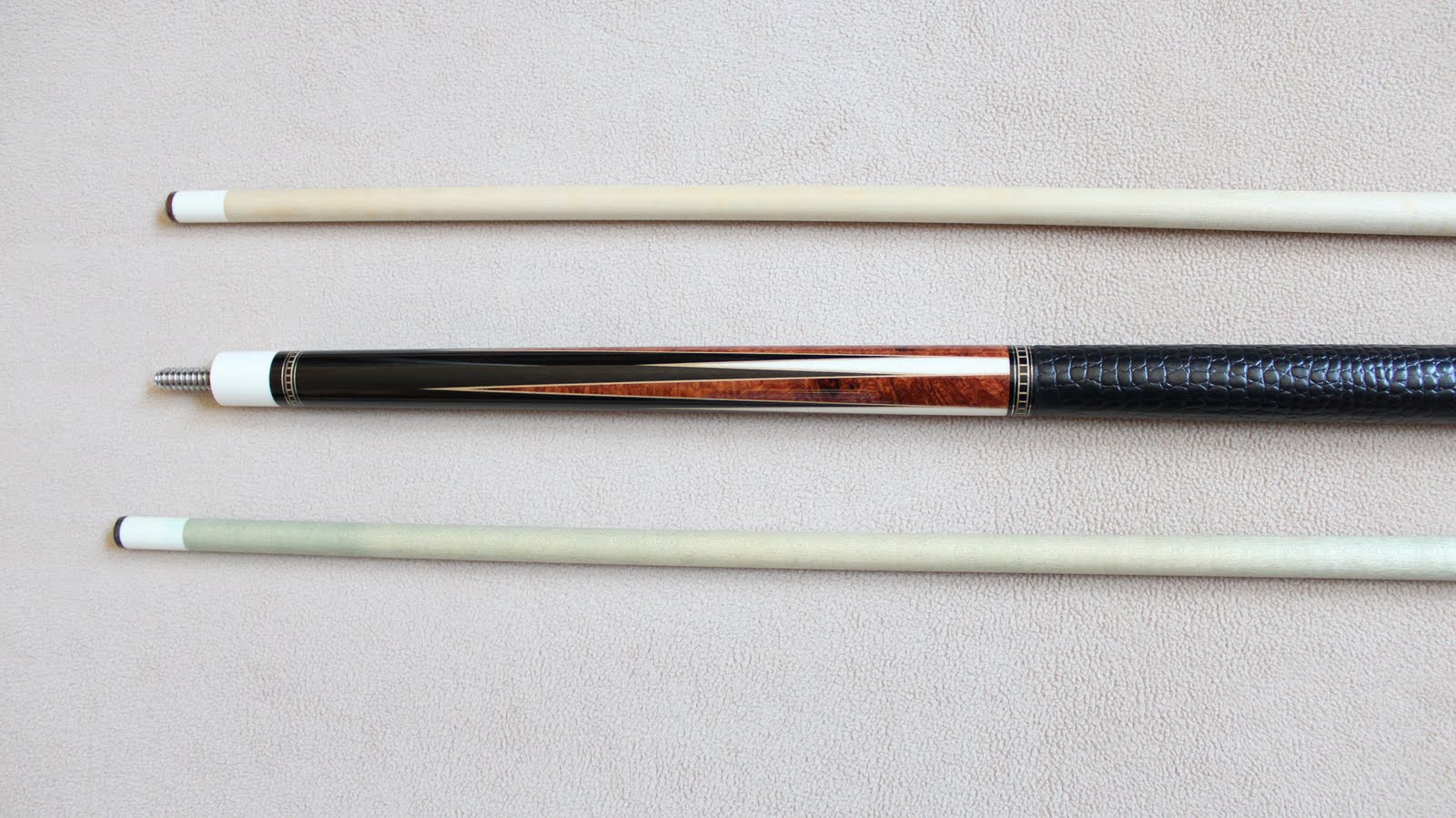 Zappy's Pool Cues: Coker Ivory Cue