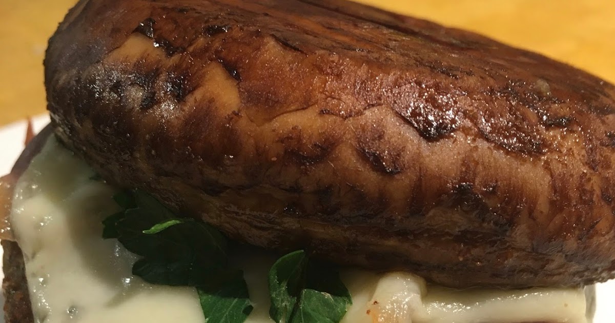 The Portobello mushroom "bap," the ultimate breadless burger