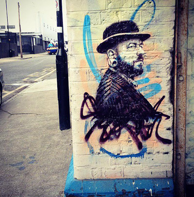 Finbarr Dac New Pieces In London – StreetArtNews