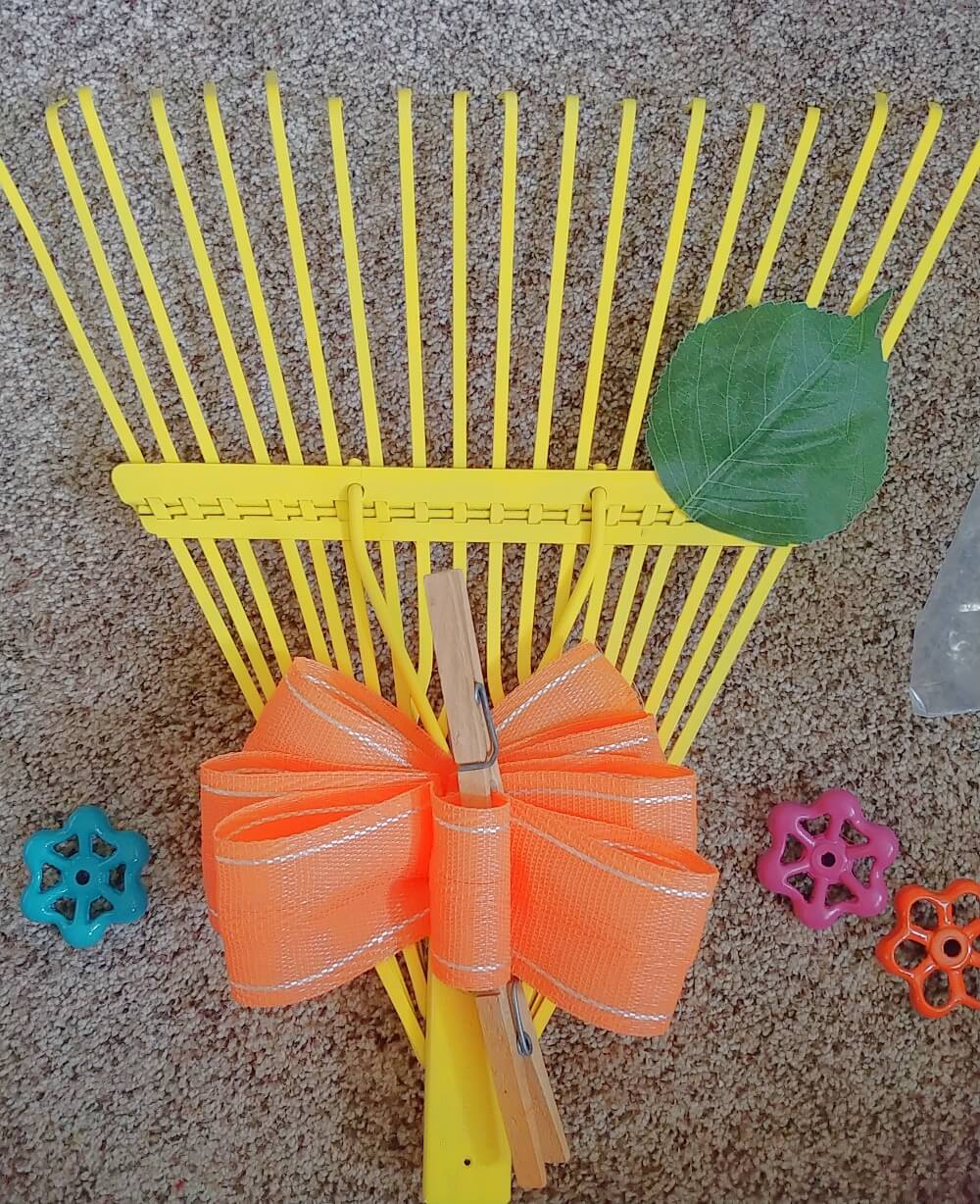 Upcycled Yard Tools Wreath - Little Vintage Cottage