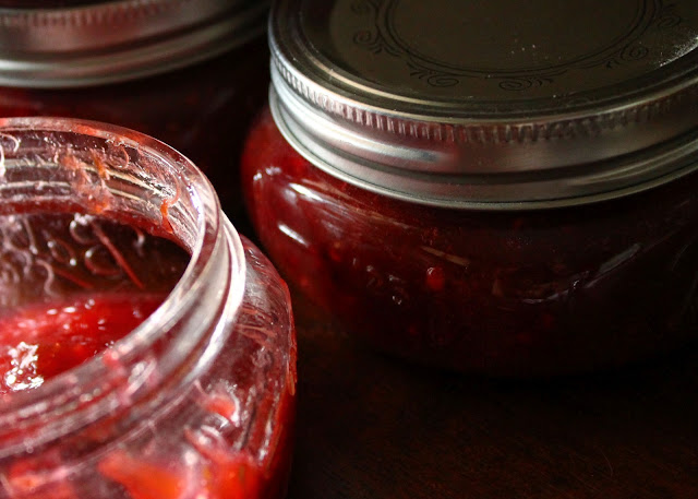 Here On Cherry Lane: Rhubarb Jam With a Twist.