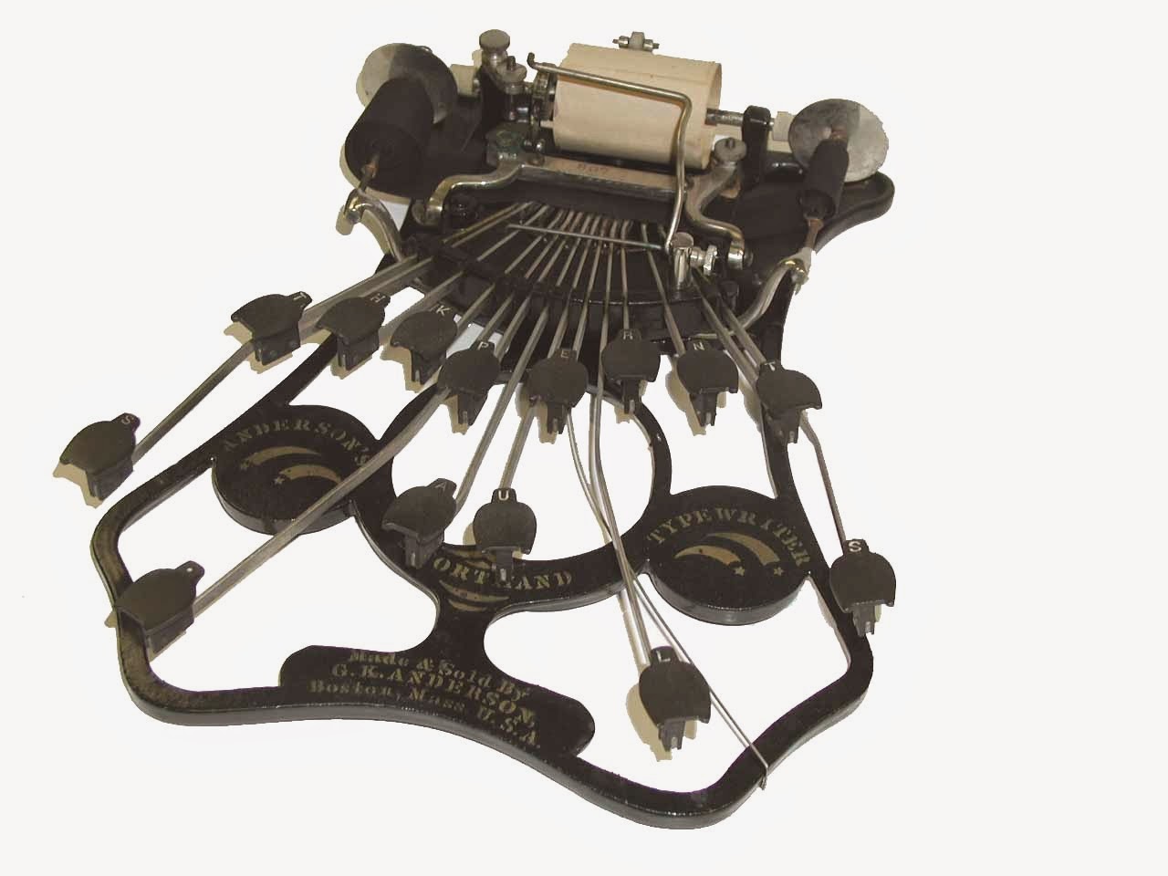 To Labor Less And Accomplish More: American Steno Machine Image Gallery