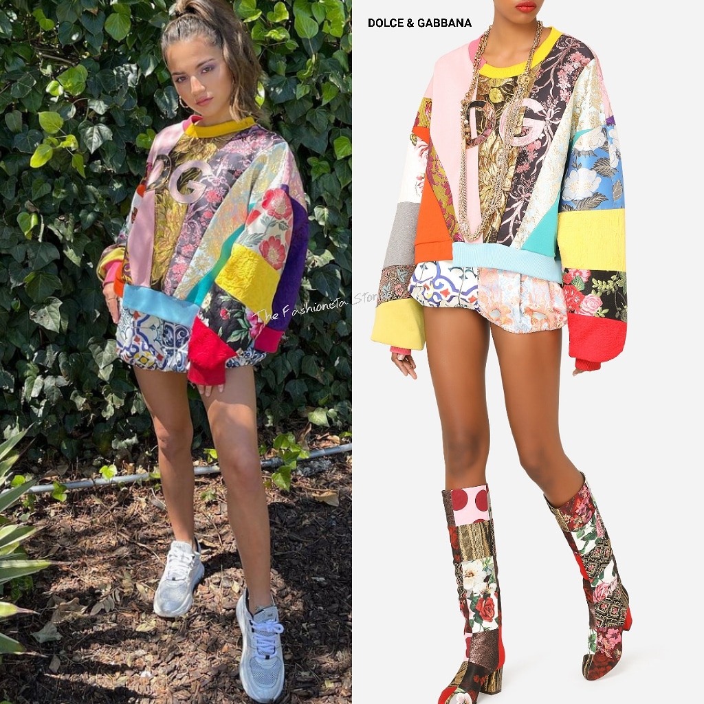 Instagram Style: Isabela Merced in Dolce & Gabbana to Promote ''Spirit ...