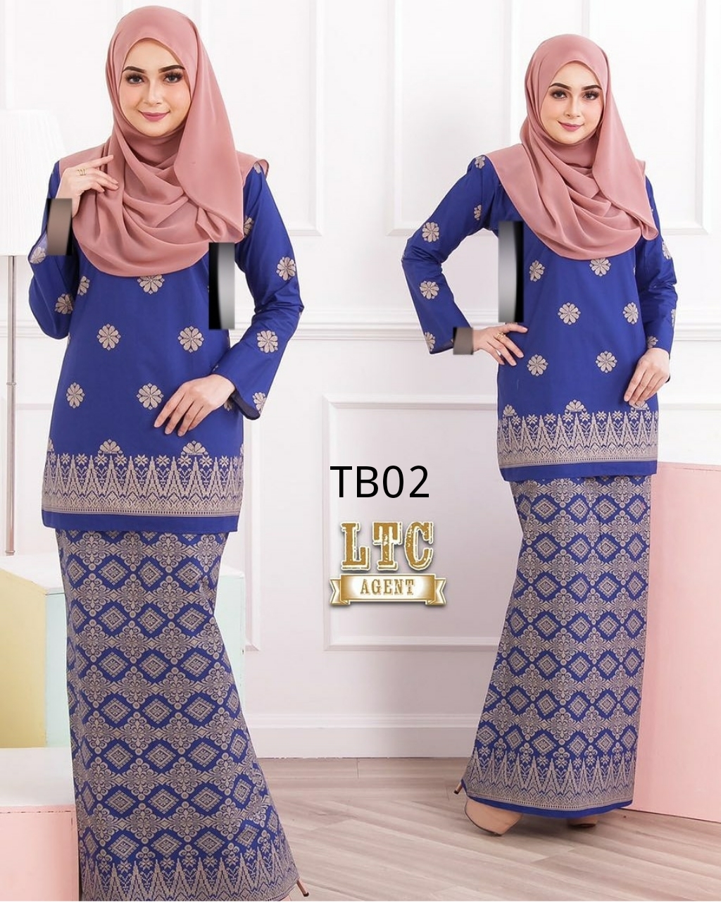 19 Model Terbaru Baju Songket Ukuran Besar