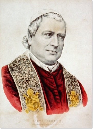 The Saint Bede Studio Blog: Papal Retrospective : Blessed Pius IX : 4