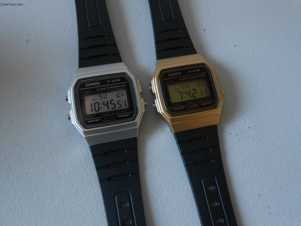 Zona Casio: Prueba: Casio F-91-WM. Vuelve "el grande"