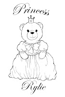 PRINCESS COLORING PAGES
