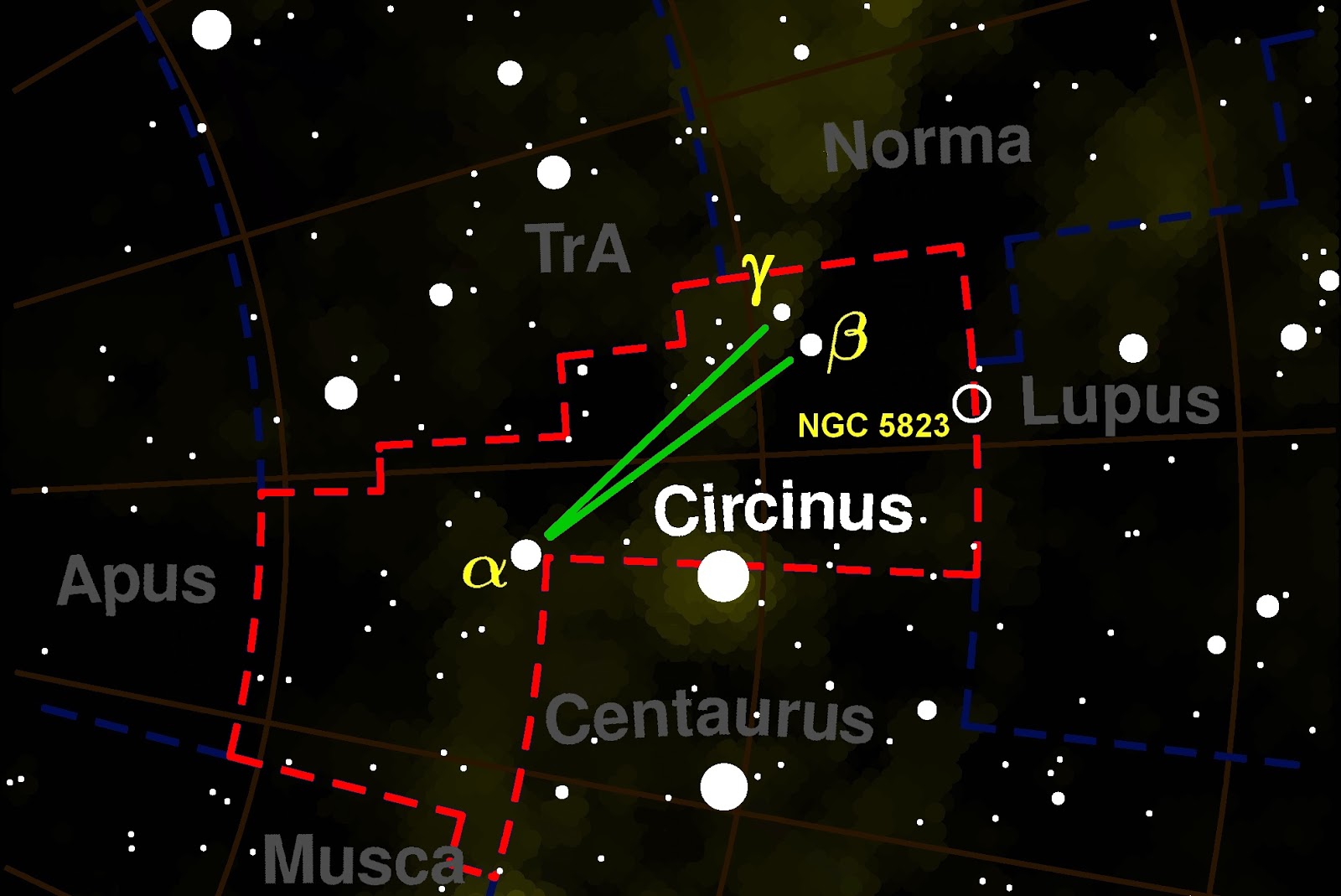 Astronomia: Circinus ( Compasso )