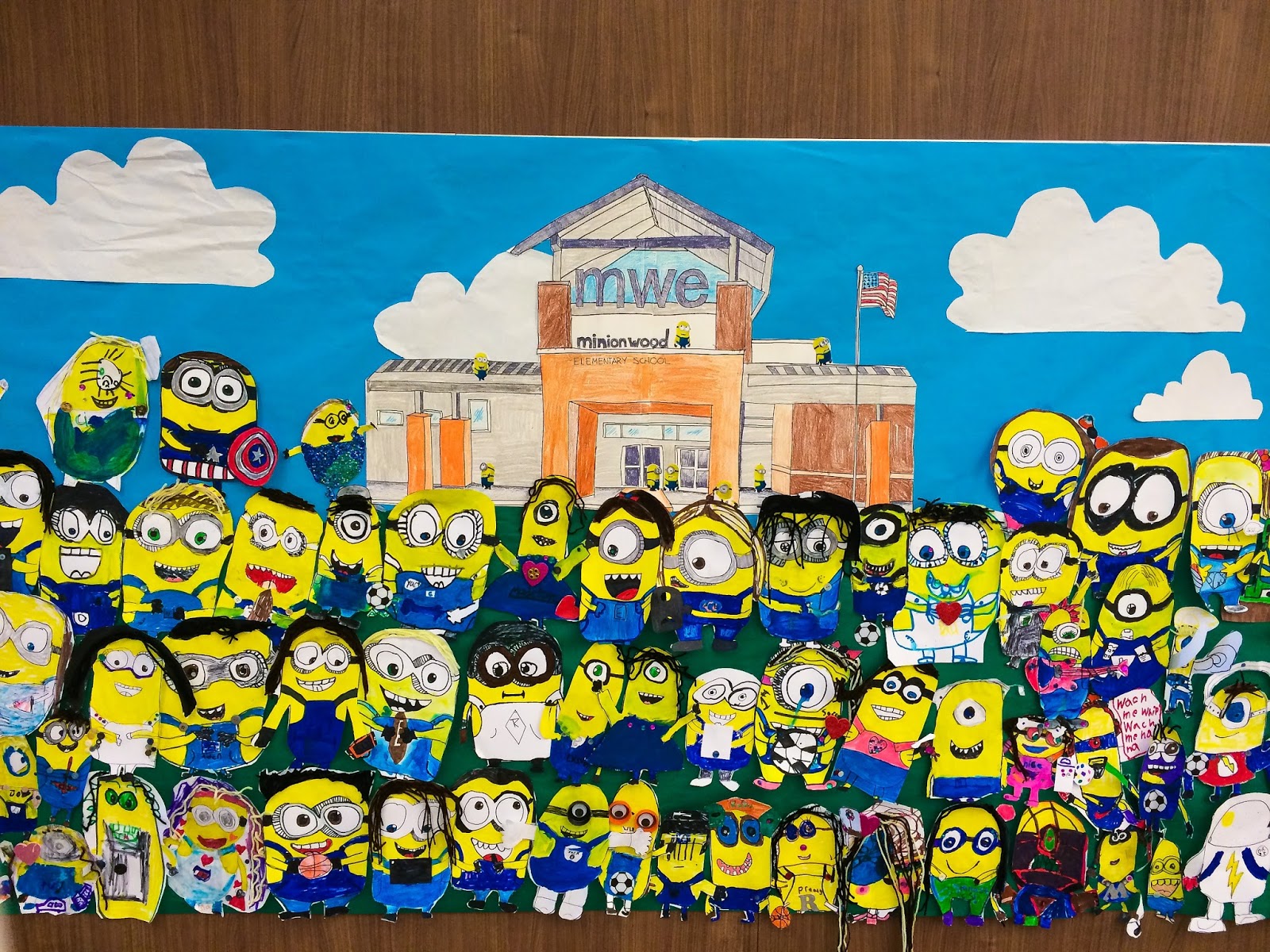 smART Class: All School Minions Mural
