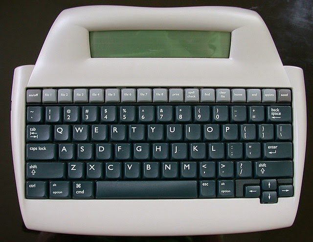 Kat Mellon: Painted Alphasmart Round-Up