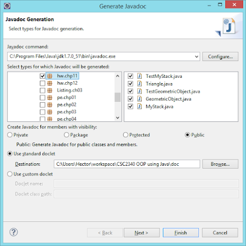 How To Create Javadoc Comments