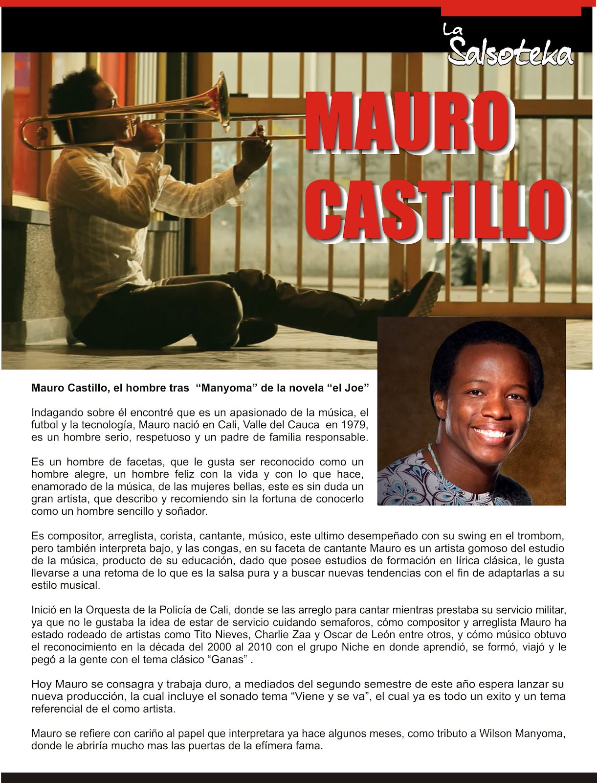 Mauro Castillo Con Disco Propio