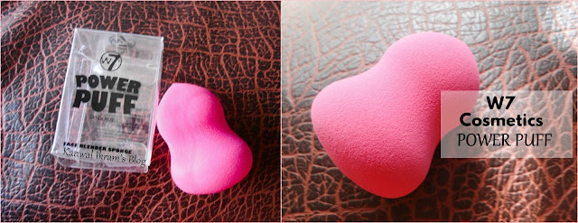 Kanwal Ikram's Blog: W7 Cosmetic Power Puff- [Review]