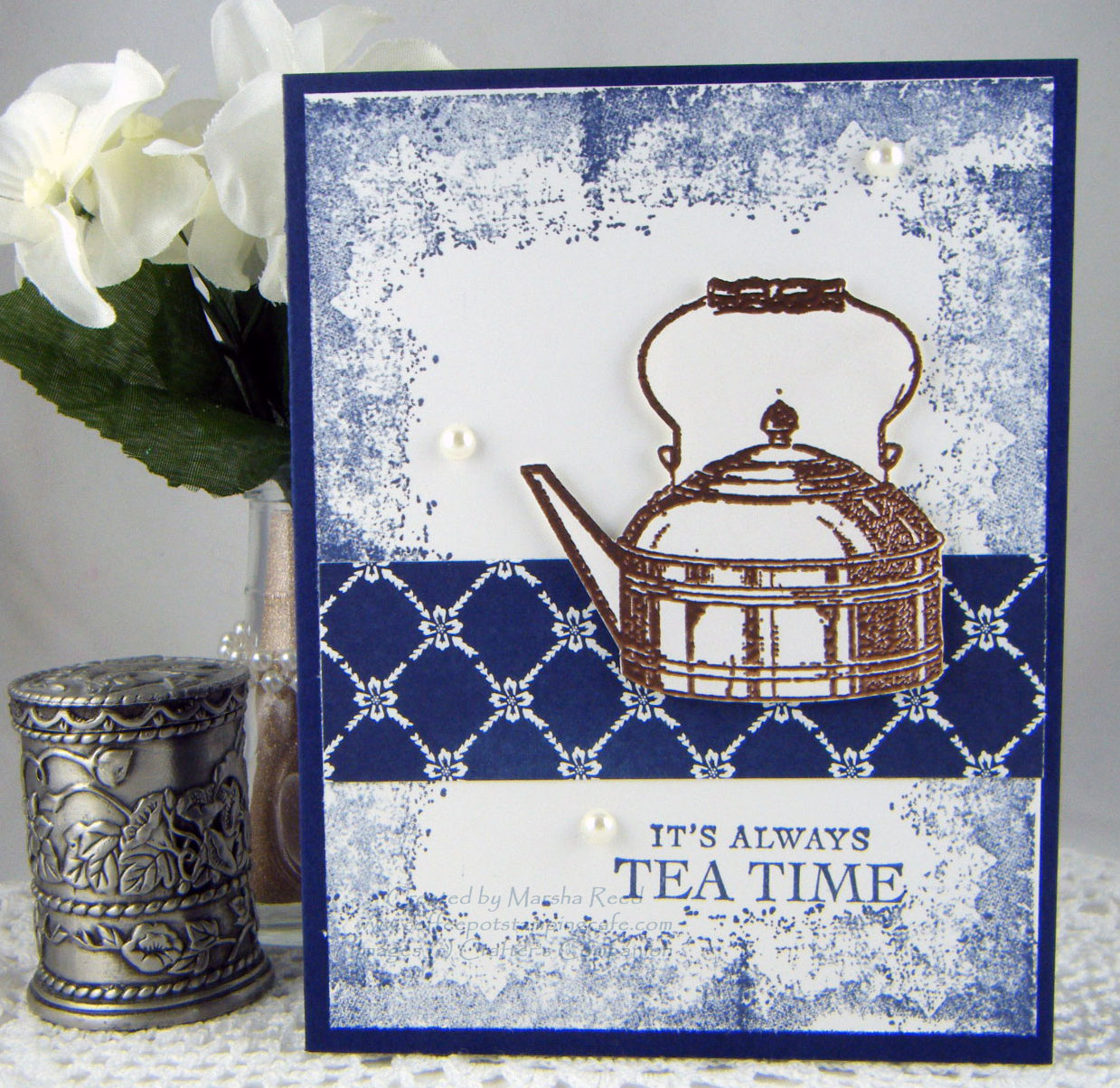 Coffee Pot Stamping Cafe: Tea Time