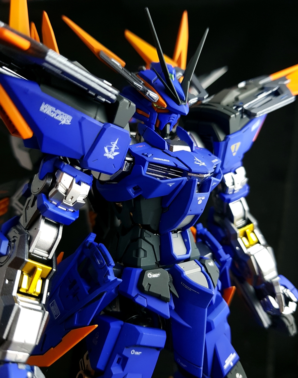 Painted Build: MG 1/100 Gundam Astray Blue Type D "Blue Armor"