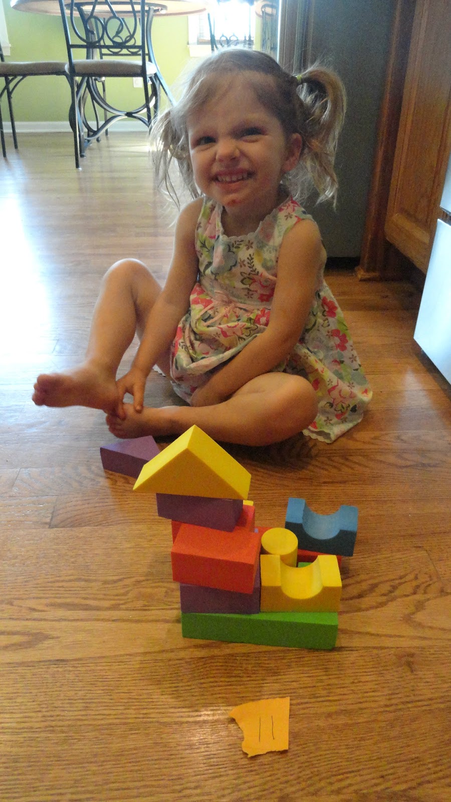 Create, Play, Teach: Building block towers- One-to-One Correspondance