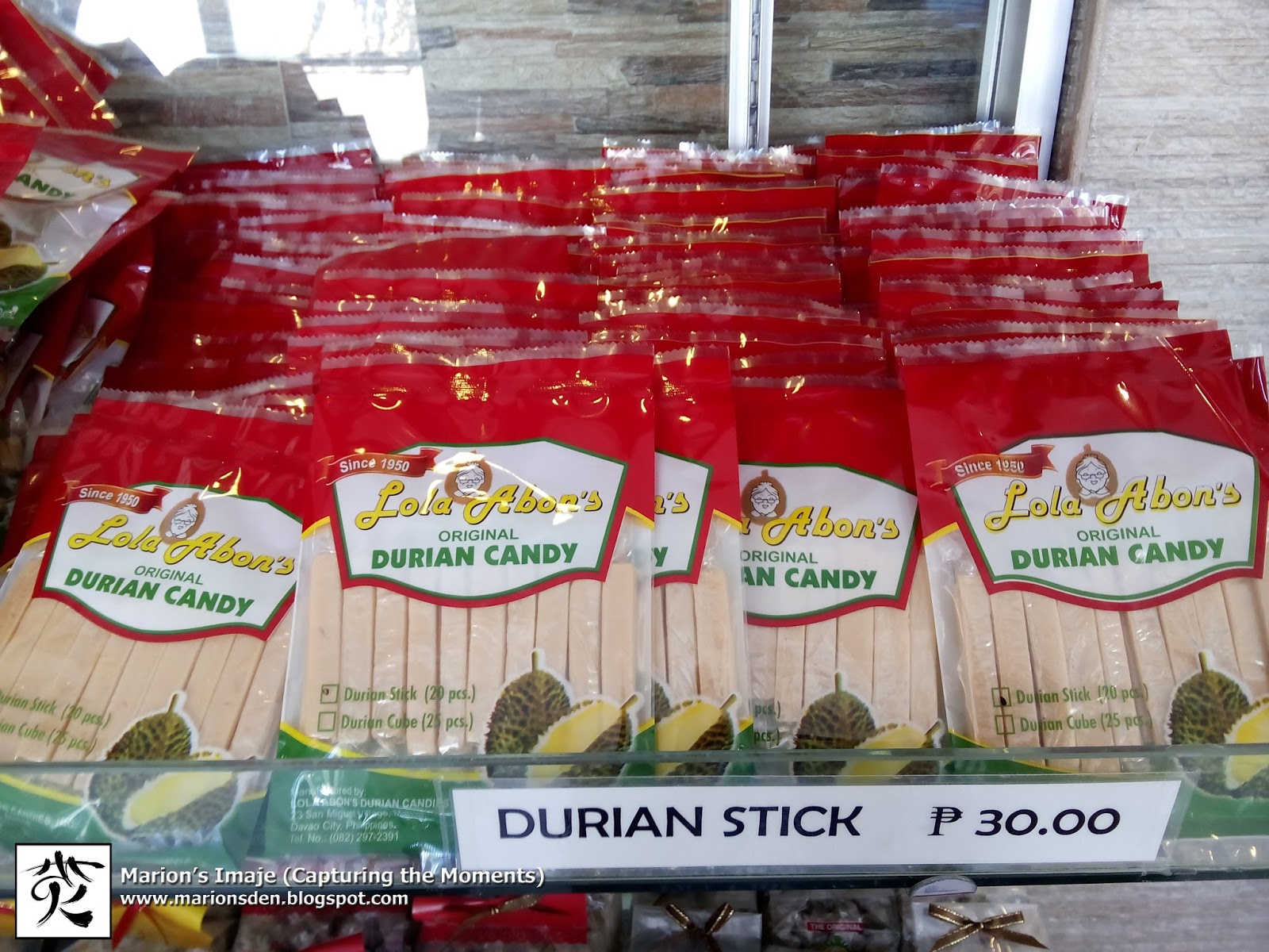 LOLA ABON'S Bestseller of Durian Candy