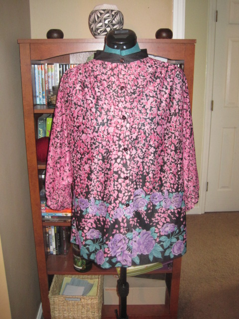 Em-provising: Old Lady Floral: My Vintage Refashion