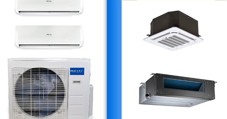 All New Mini Split Ductless HeatPump Systems: Mr Cool 2 Zone in Minisplitwarehouse.com
