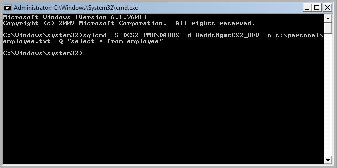 SQLCMD to export data to txt file (SQL Developer): Export SQL data from ... SQLCMD to export data to txt file (SQL Developer): Export SQL data from ...