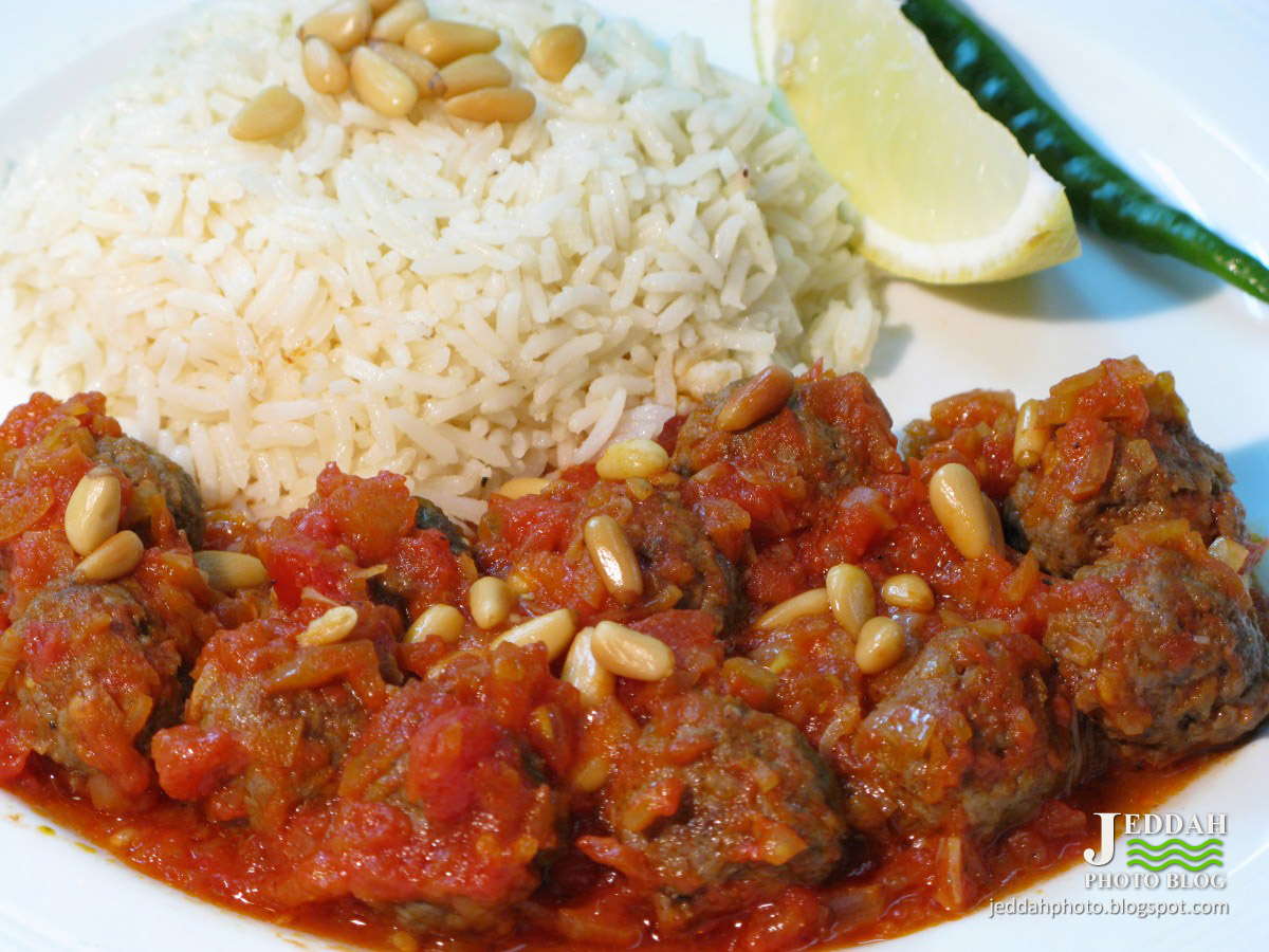 Jeddah Photo Blog: Kofta with Rice