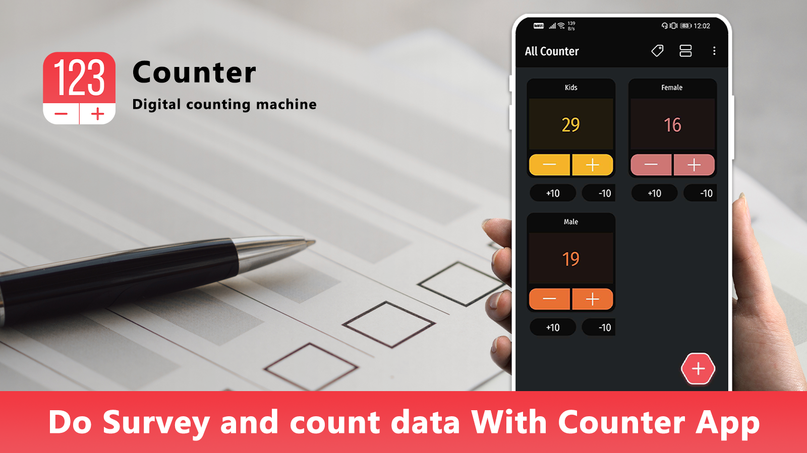 Count Every Four & Six With the help of Counter: Digital counting ...