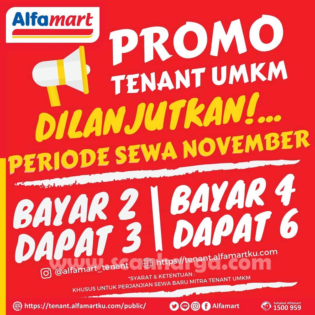 ALFAMART Promo TENANT UMKM - Bayar 2 Dapat 3 | Bayar 4 Dapat 6 - scanharga