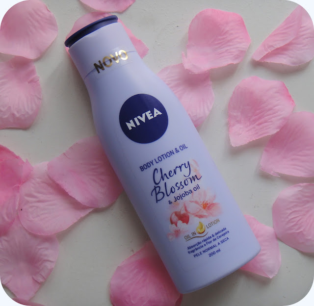 New In: NIVEA - Cherry Blossom & Jojoba Oil Body Lotion - Must Be...Pink!