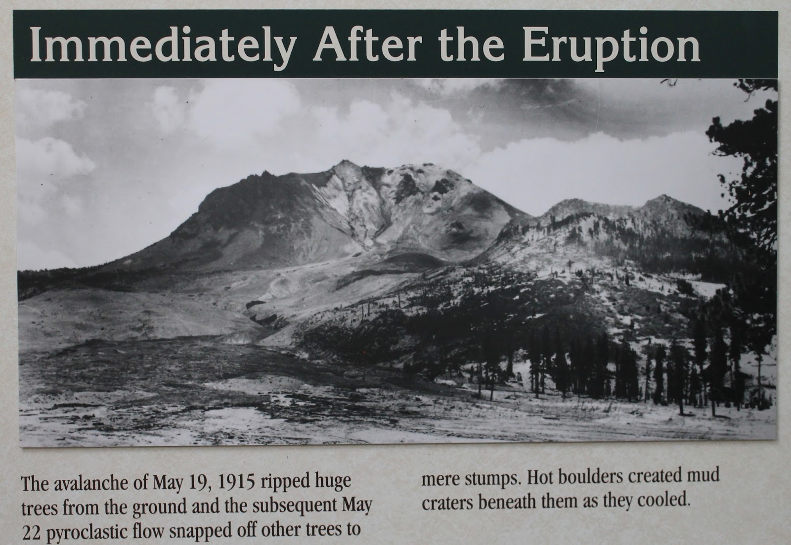 Lassen Peak Volcano Map