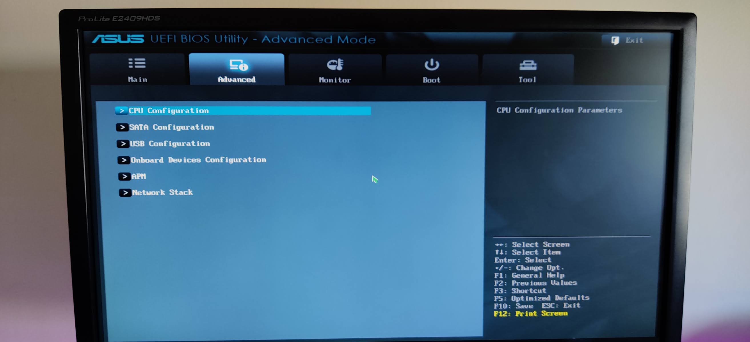 Unlocked AI Tweaker tab in ASUS M11BB
