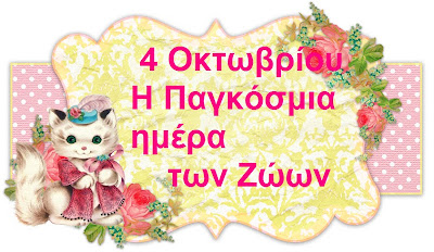 ...Το Νηπιαγωγείο μ' αρέσει πιο πολύ.: Η Παγκόσμια ημέρα των ζώων