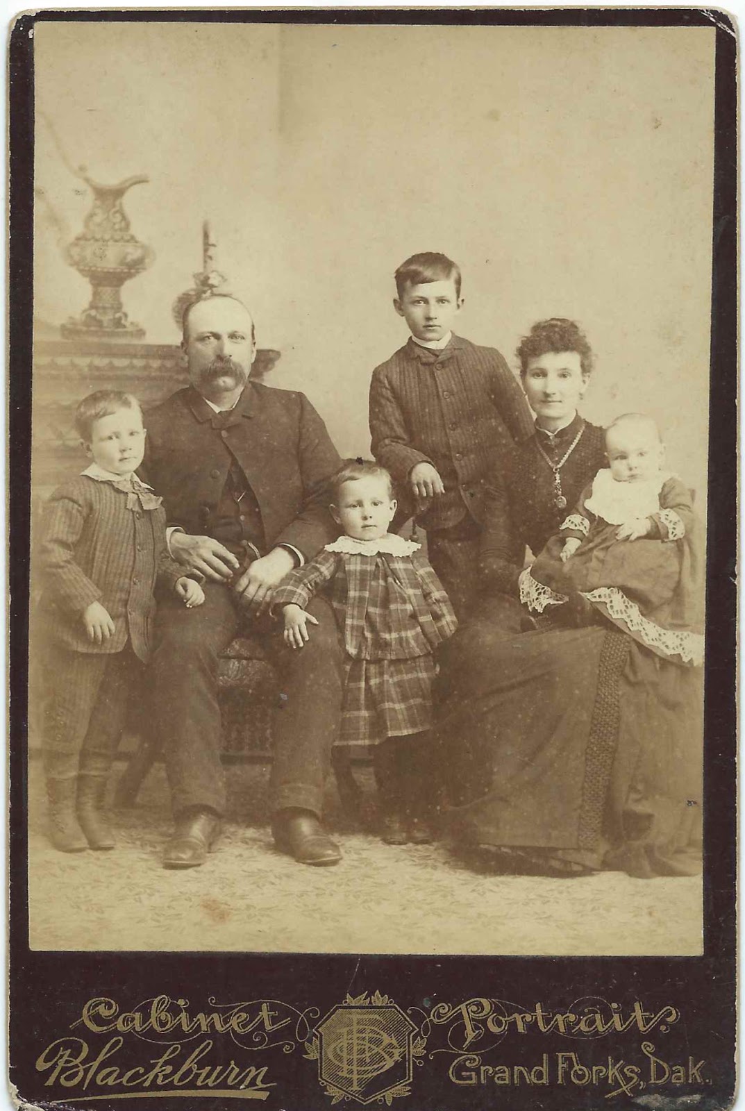 Heirlooms Reunited: 1880s Photograph of Richard White & Family; by the ...