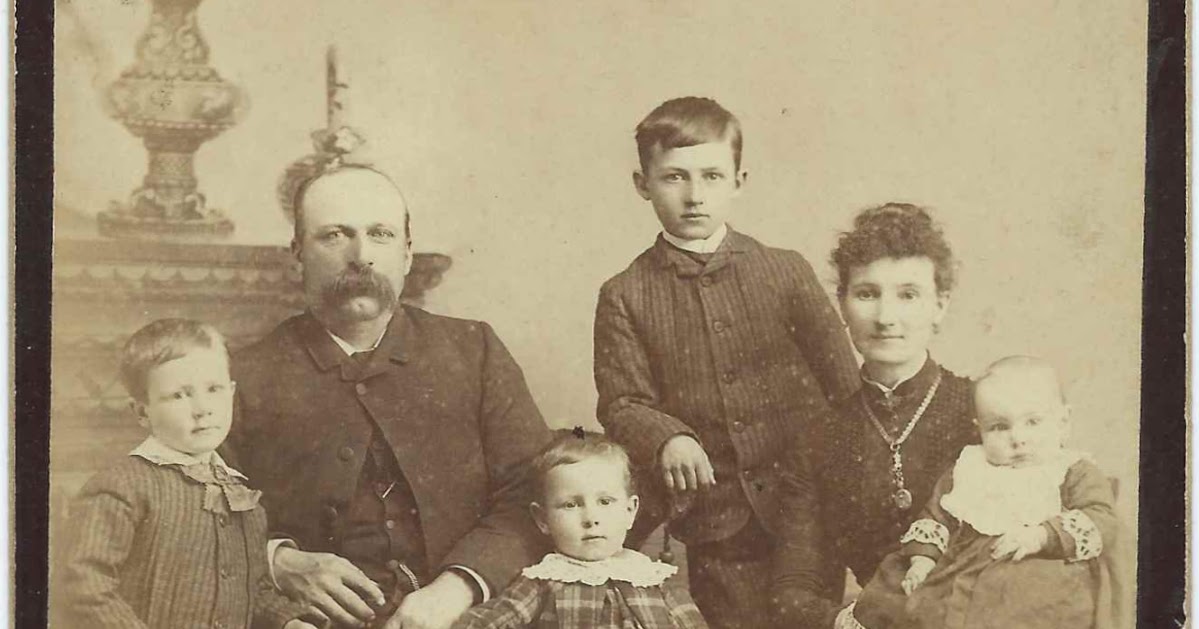 Heirlooms Reunited: 1880s Photograph of Richard White & Family; by the ...