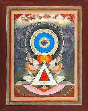 CHINAR SHADE : TANTRIC GEOMETRY IN THE ART OF GHULAM RASOOL SANTOSH