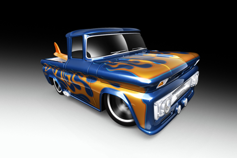 HWCustom: Custom 62 Chevy Pickup