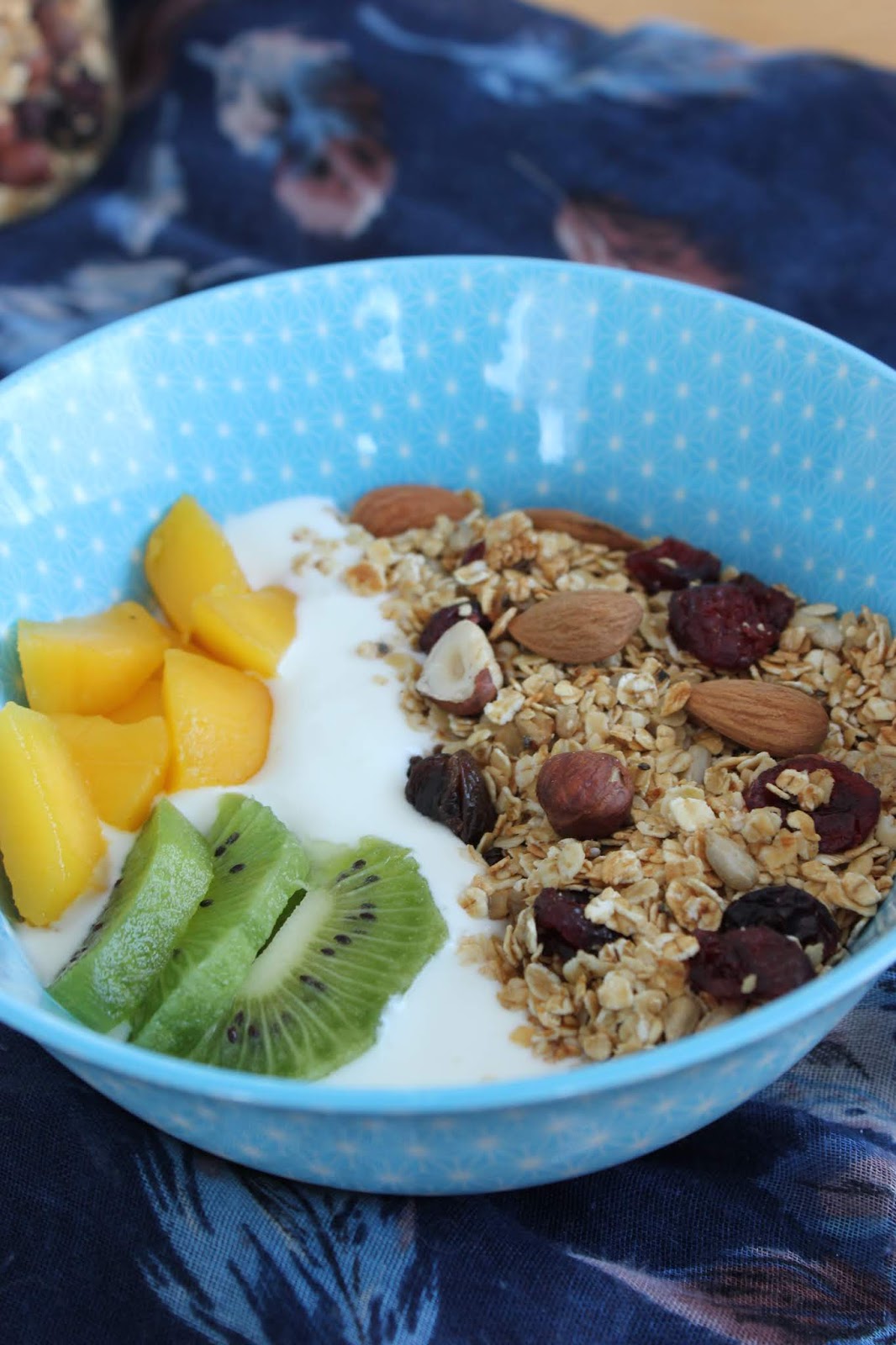 Muesli gourmand et healthy