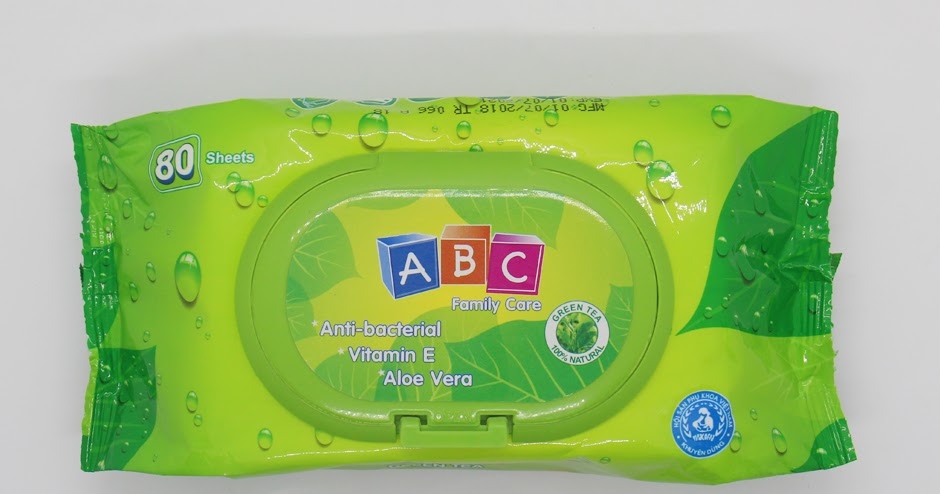 ABC Wet Tissues, Babyjooy Baby Wipes & Diapers : ABC Wet Tissue ( Green ...