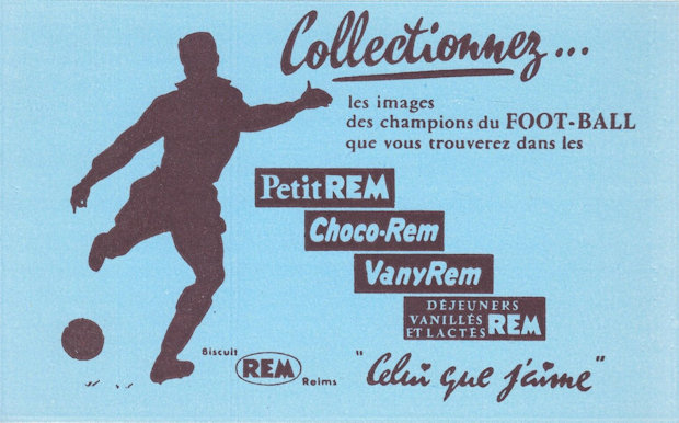 Football Cartophilic Info Exchange: Rem Biscuits (France) - Les ...