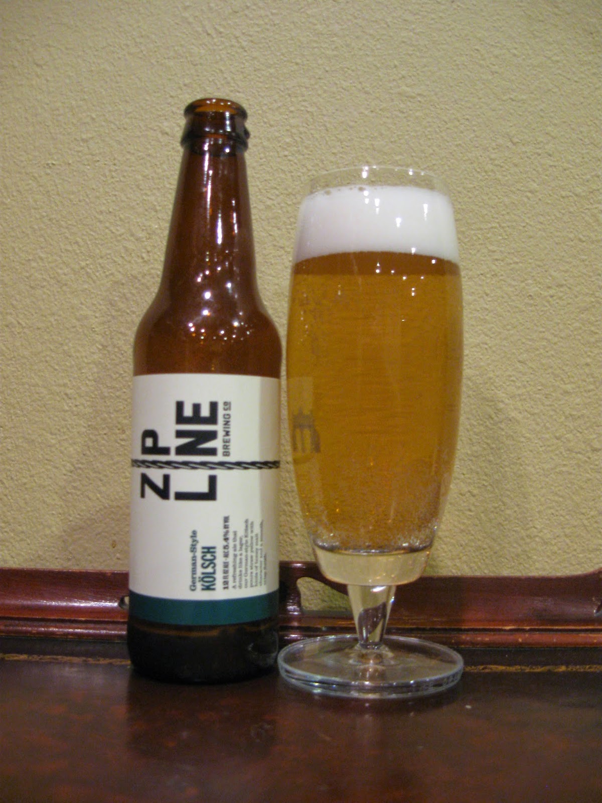Doing Beer Justice: Zipline Brewing Kolsch Doing Beer Justice: Zipline Brewing Kolsch