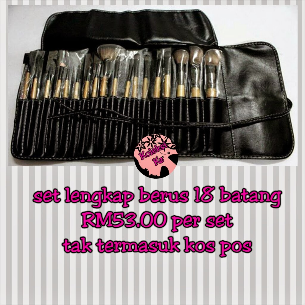 myshoppingland: Berus solek set lengkap atau berus single