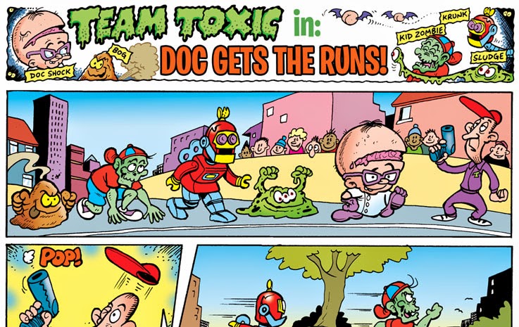 Lew Stringer Comics: The latest Team Toxic