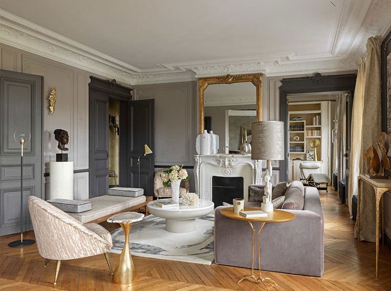 Designer Vincenzo De Cotiis Blends Old and New in This Elegant Parisian ...
