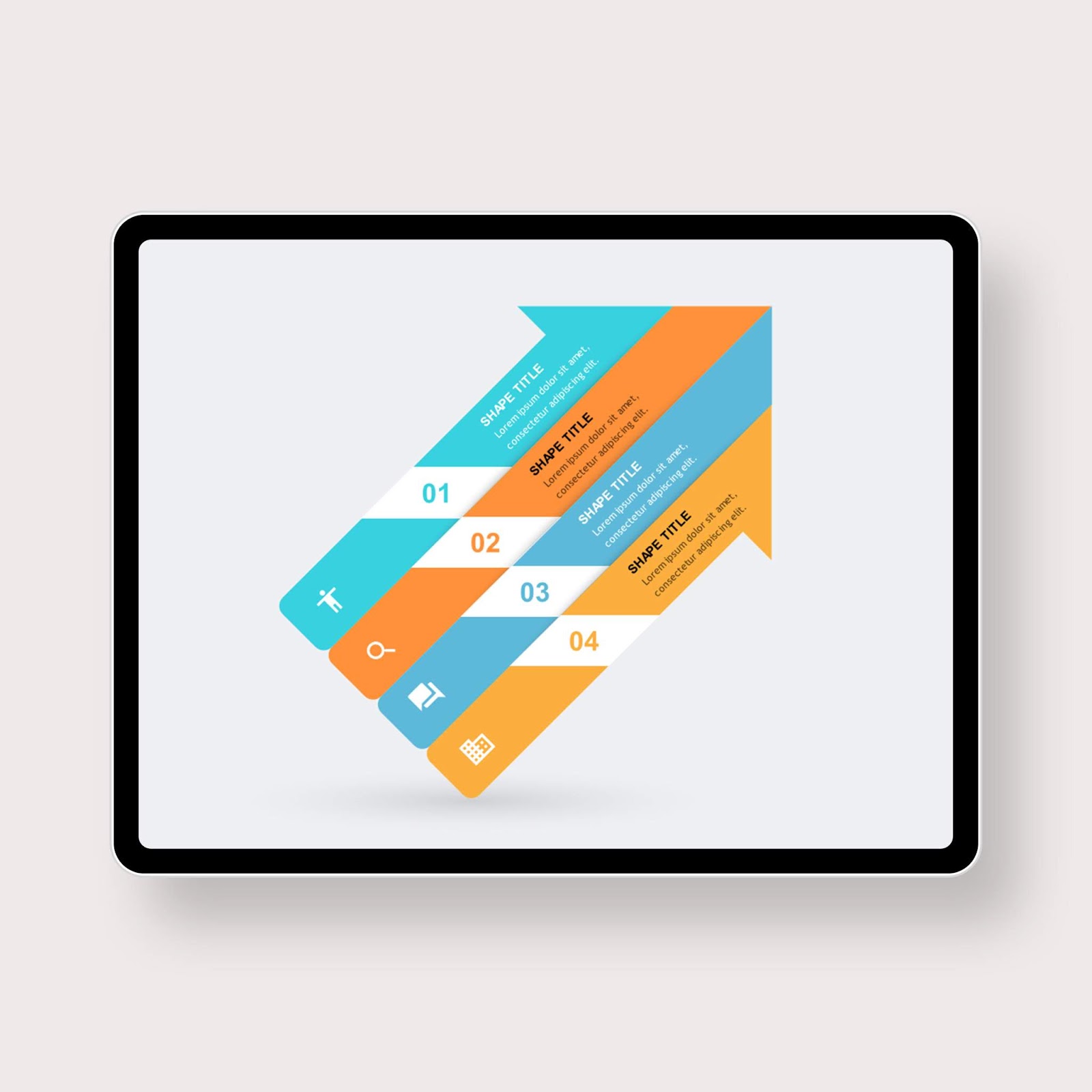 Group Arrow Divide PowerPoint Templates - PowerPoint Free