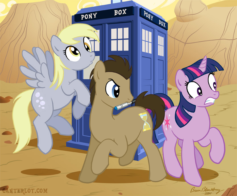 My Little Pony Doctor Whooves And Twilight