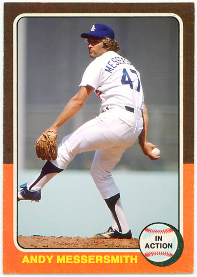 WHEN TOPPS HAD (BASE)BALLS!: 1975 IN-ACTION: ANDY MESSERSMITH