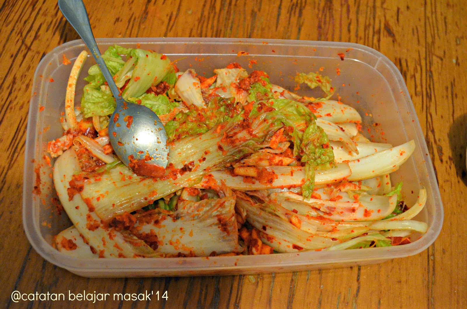 Sayur ala orang Korea: Kimchi | Catatan Belajar Masak