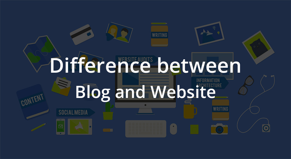 Difference between blog and website