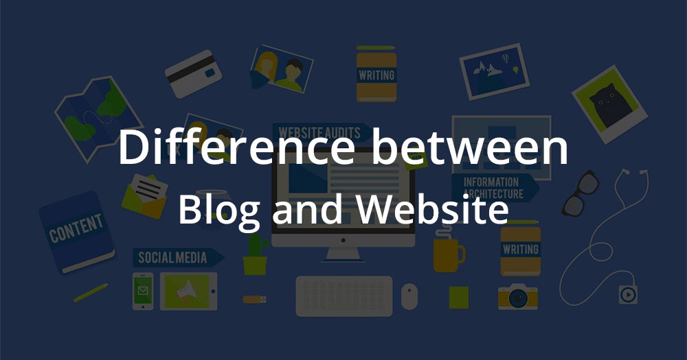 Difference between blog and website